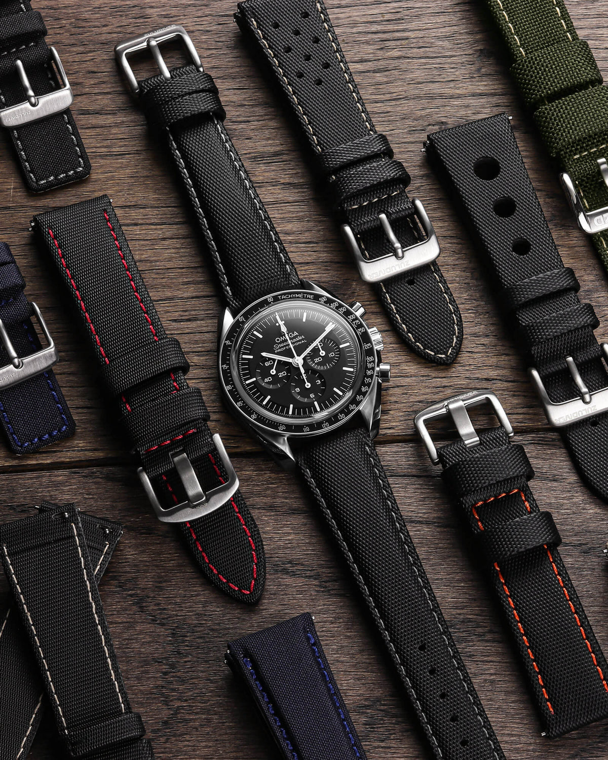 Sailcloth Watch Straps | ZULUDIVER